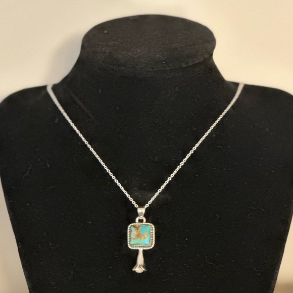 Jewelry | Turquoise Squash Charm Pendant Necklace | Poshmark